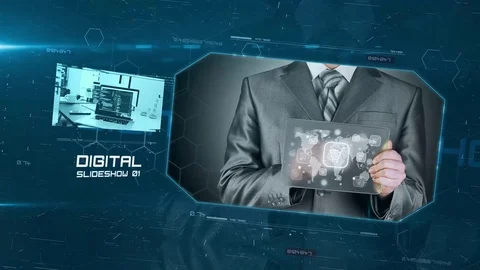 Digital Slideshow ~ After Effects Template #103807389