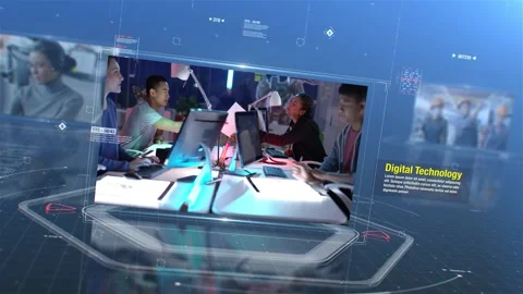 After Effects Template: Digital Technology #156842470