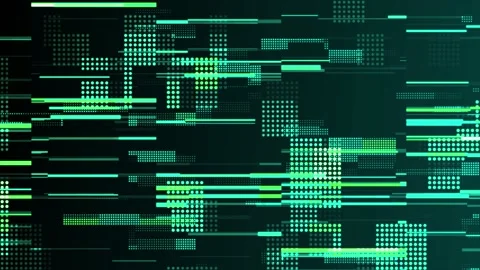 Digital technology animation background | Stock Video | Pond5