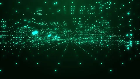 Digital technology background with green... | Stock Video | Pond5