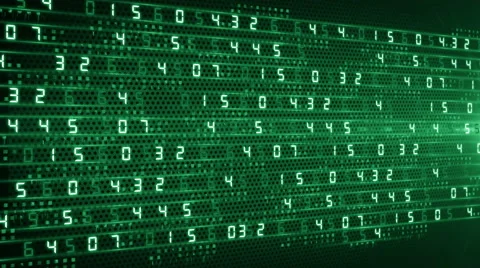 digital technology numbers counter backg... | Stock Video | Pond5
