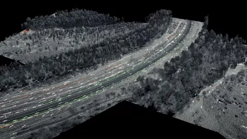 Lidar Forest Stock Footage ~ Royalty Free Stock Videos | Pond5