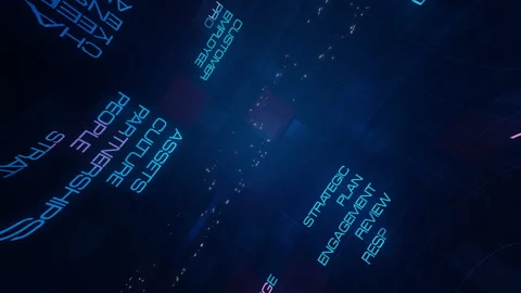 Digital Transformation animated word clo... | Stock Video | Pond5