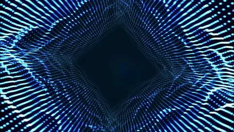 Digital Tunnel Loopable 3d Animation Bac... | Stock Video | Pond5