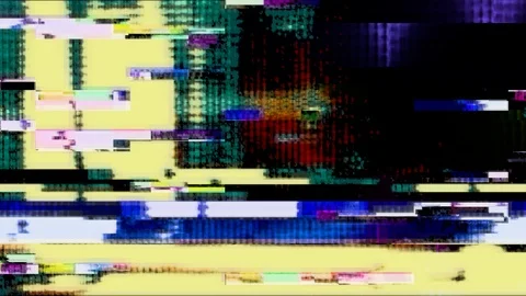 Glitch Loop Stock Footage ~ Royalty Free Stock Videos | Pond5