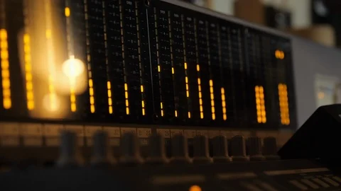 Digital Vu Meter Stock Footage ~ Royalty Free Stock Videos | Pond5