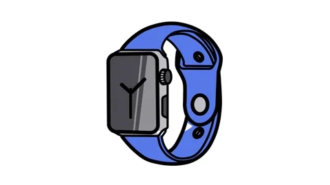 Smart Watch Sketch Stock Footage ~ Royalty Free Stock Videos | Pond5