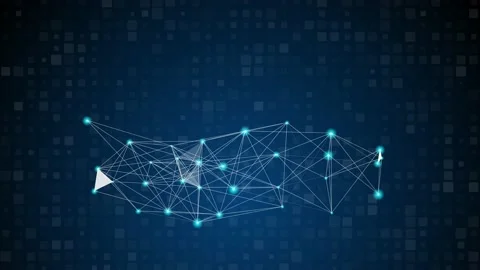 Digitalization Abstraction Waving Backdr... | Stock Video | Pond5