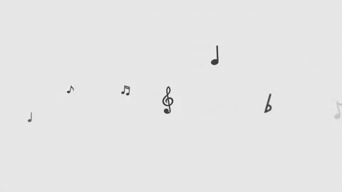 Music Notes Alpha Stock Footage ~ Royalty Free Stock Videos | Pond5