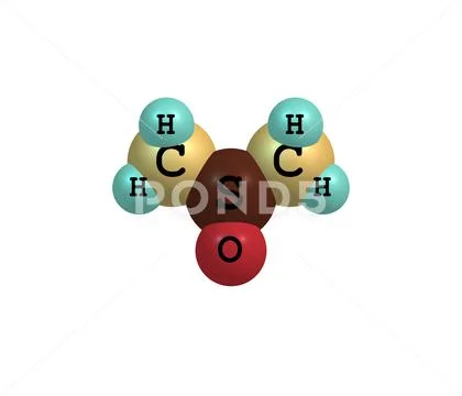 Dimethyl sulfoxide molecule isolated on white Illustration #160819844