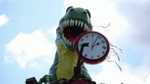 Dinosaur Clock Stock Videos – Royalty-Free HD & 4K Videos
