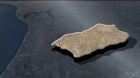 Diourbel Region - Animation Map | Stock Video | Pond5