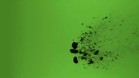 Dirt Charges And Sand With Green Screen... | Stock Video | Pond5