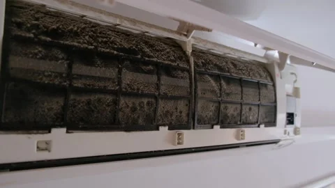 Dirty Ac Filter Stock Footage ~ Royalty Free Stock Videos | Pond5