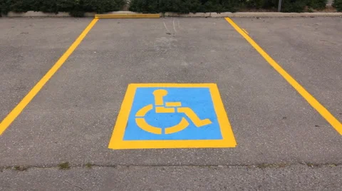 Disabled Arking Stock Videos – Royalty-Free HD & 4K Videos