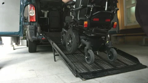 Wheelchair On Ramp Stock Videos – Royalty-Free HD & 4K Videos | Pond5