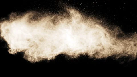 Discharge of light brown dust from the s... | Stock Video | Pond5