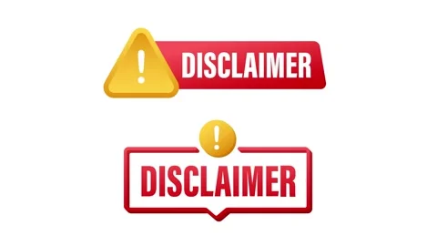 Disclaimer lower third with green screen... | Stock Video | Pond5