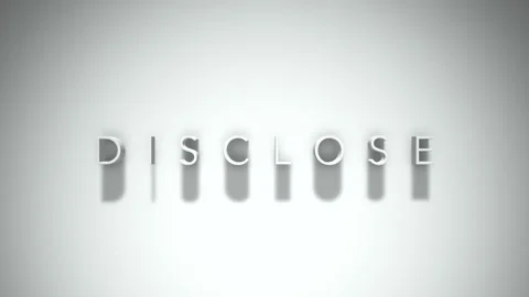 disclose 3D title animation with shadows... | Stock Video | Pond5