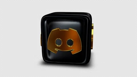 Discord Logo Icon Cube, Alpha Channel, L... | Stock Video | Pond5