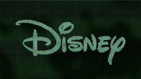 Disney Logo Pixel Screen Animation. Futu... | Stock Video | Pond5