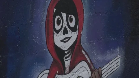 A Disney Pixar Character Coco Miguel Ske... | Stock Video | Pond5