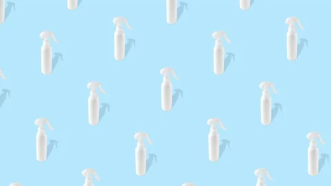 dispenser pattern blue background | Stock Video | Pond5