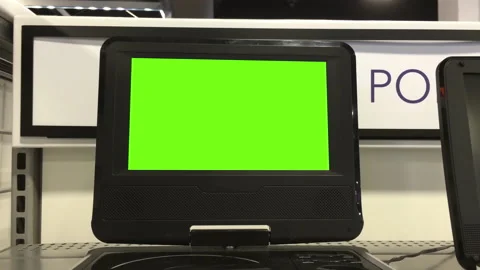 Display dvd player with a green screen i... | Stock Video | Pond5