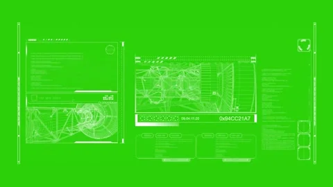 Hud Green Screen Stock Video Footage | Royalty Free Hud Green Screen ...