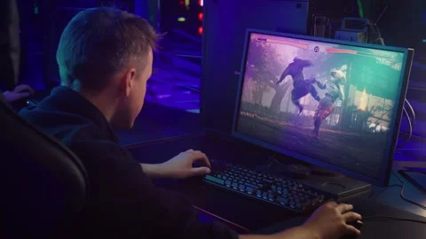 Displaying the victory screen after the ... | Stock Video | Pond5