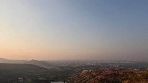 Dive Ghat in Pune India during Sunset | Stock Video | Pond5