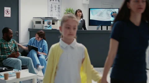 Diverse group of people in busy waiting ... | Stock Video | Pond5