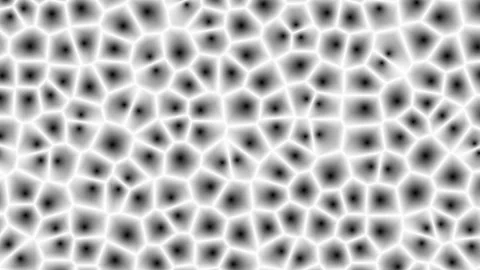 Dividing black cells on white background... | Stock Video | Pond5