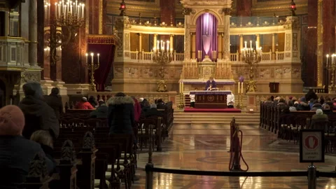 Catholic Church Service Stock Video Footage | Royalty Free Catholic ...