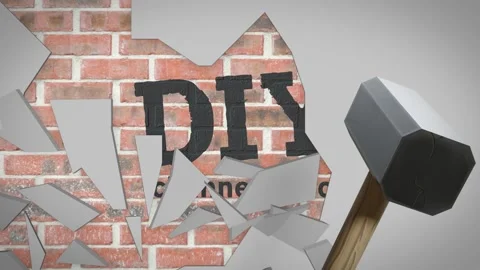 DIY Home Wall Smash Intro ~ After Effects Project #231495179