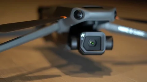 DJI Mavic 3 classic drone standing on wo... | Stock Video | Pond5
