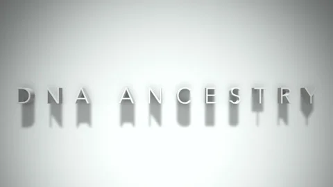 dna ancestry 3D title animation white te... | Stock Video | Pond5