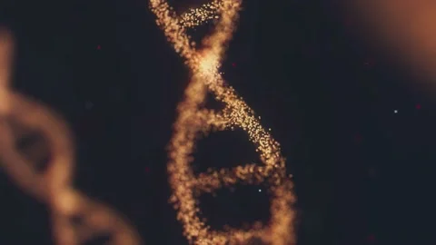 DNA chain in motion background Loopable | Stock Video | Pond5