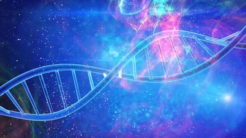 DNA double helix evolution background | Stock Video | Pond5