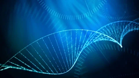 DNA double helix pharmaceutical backgrou... | Stock Video | Pond5