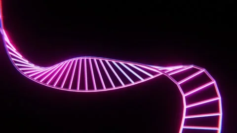 DNA genome sequence structure animation.... | Stock Video | Pond5