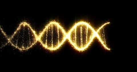 Dna Helix Gold Stock Footage ~ Royalty Free Stock Videos | Pond5