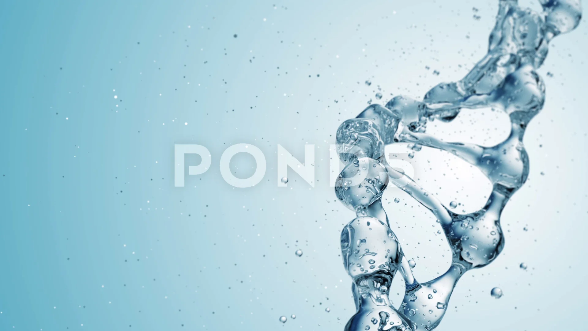 Water Molecule Wallpaper