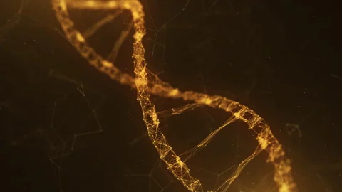 Dna Plexus Particles Background | Stock Video | Pond5