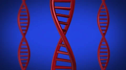 DNA strand 4K animation zoom in ULTRA HD... | Stock Video | Pond5