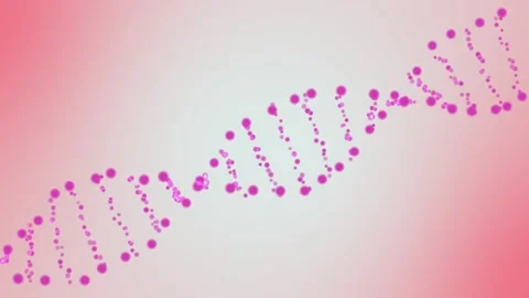 DNA Strand animation. Simple DNA strand ... | Stock Video | Pond5