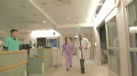 Rushing To Hospital Emergency Room Stock Videos – Royalty-Free HD & 4K ...
