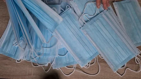 Doctor Counting And Checking Pack Of Su... | Stock Video | Pond5