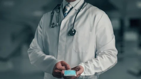 Doctor holding in hand Cell Transfer The... | Stock Video | Pond5