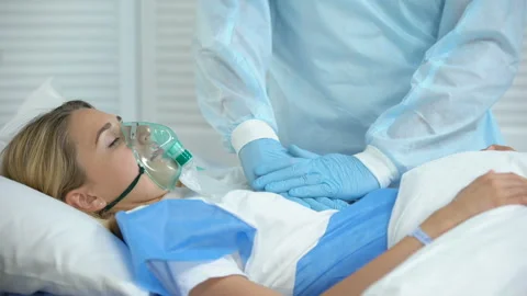 Female Resuscitation Stock Video Footage | Royalty Free Female ...